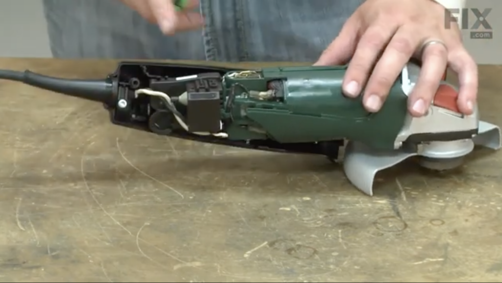 Metabo Grinder Repair How to Replace the Brush Holder - HTI Polymer